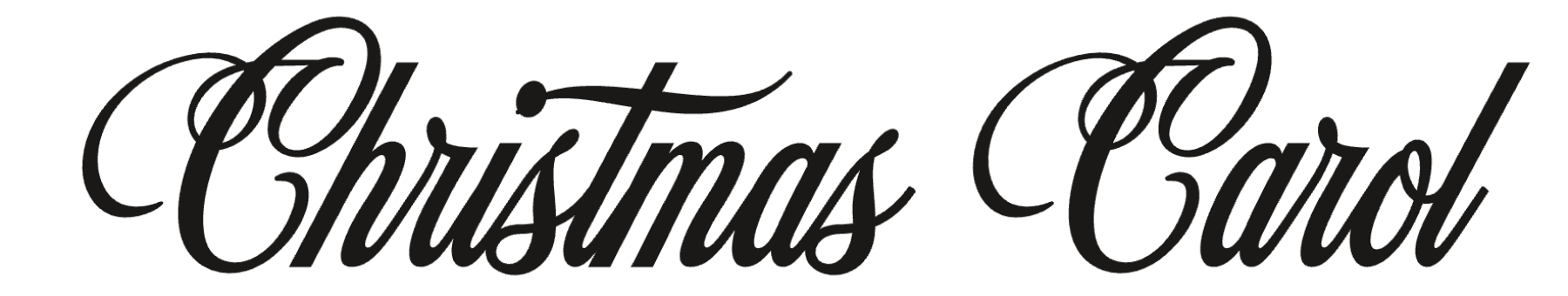 Christmas Carol | Font from Mans Greback