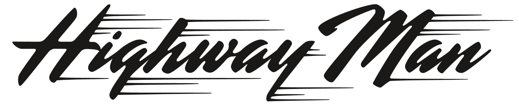 Highway Man | Font from Mans Greback