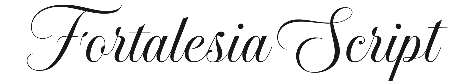 Fortalesia Script | Font from Mans Greback